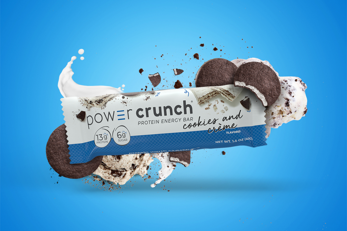 Cookies & Cream Protein Bars | Power Crunch Original
