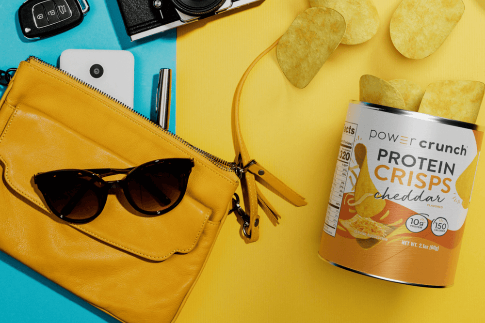 Cheddar Protein Crisps