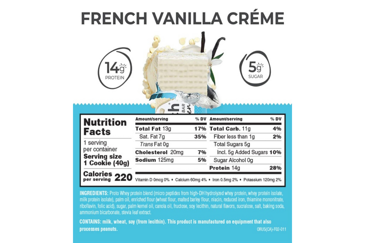French Vanilla Wafer Protein Bars | Power Crunch Original