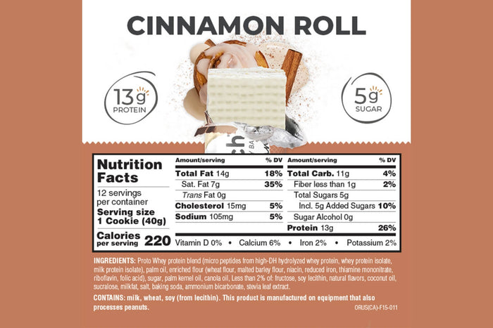 Cinnamon Roll Protein Bars | Power Crunch Original