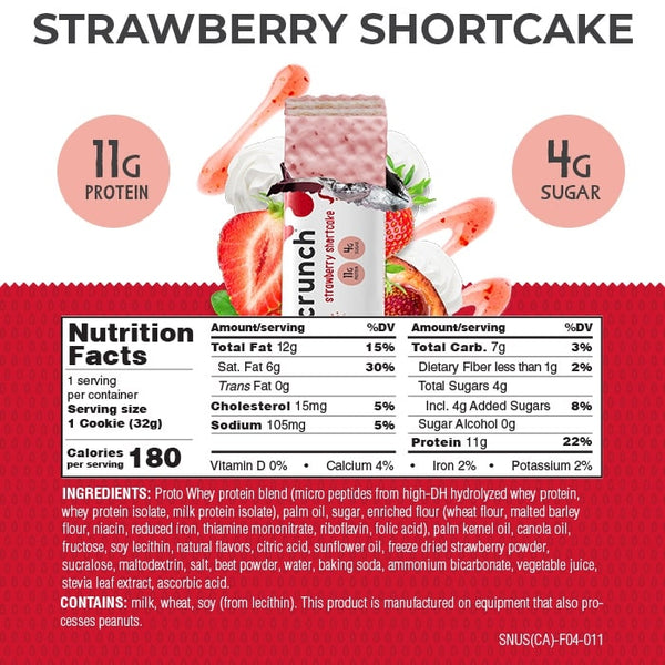 Strawberry Shortcake Kids Protein Bars | Power Crunch KIDs