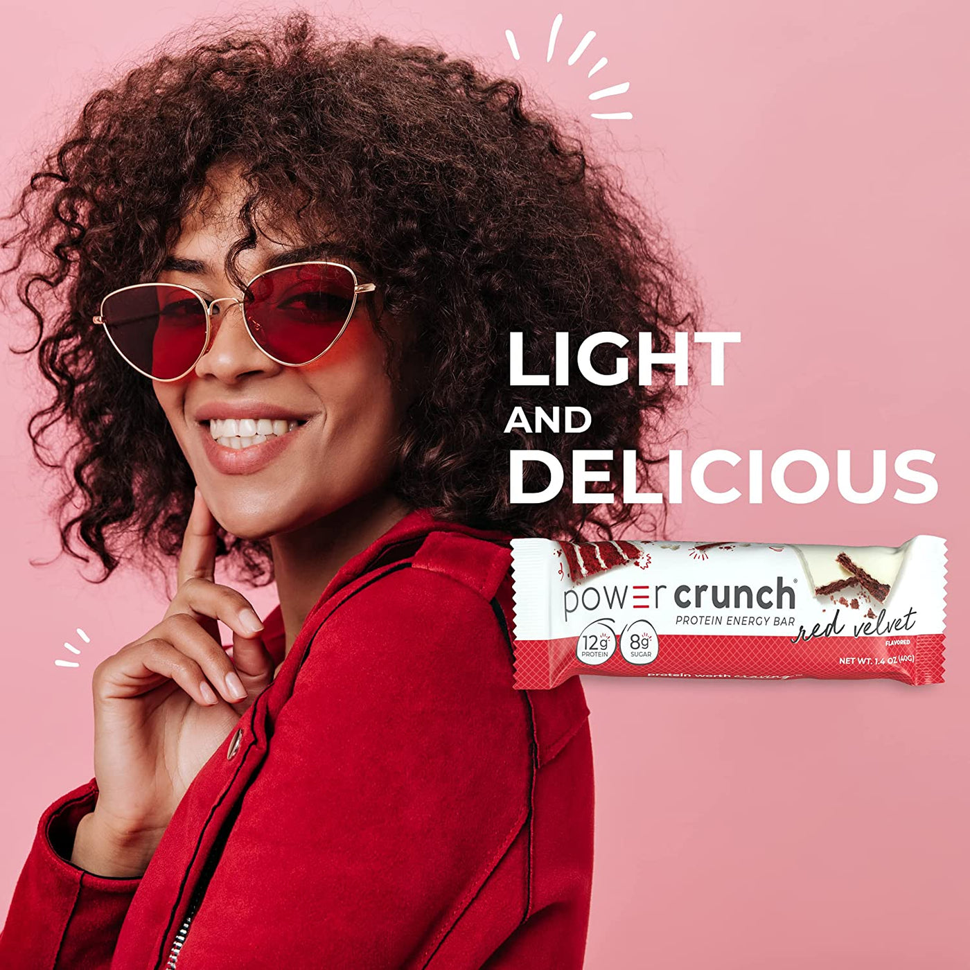 Red Velvet Protein Bars | Power Crunch Original