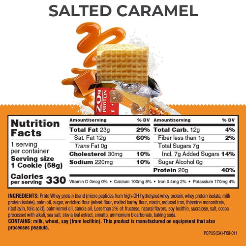 PRO Salted Caramel High Protein Bars | Power Crunch