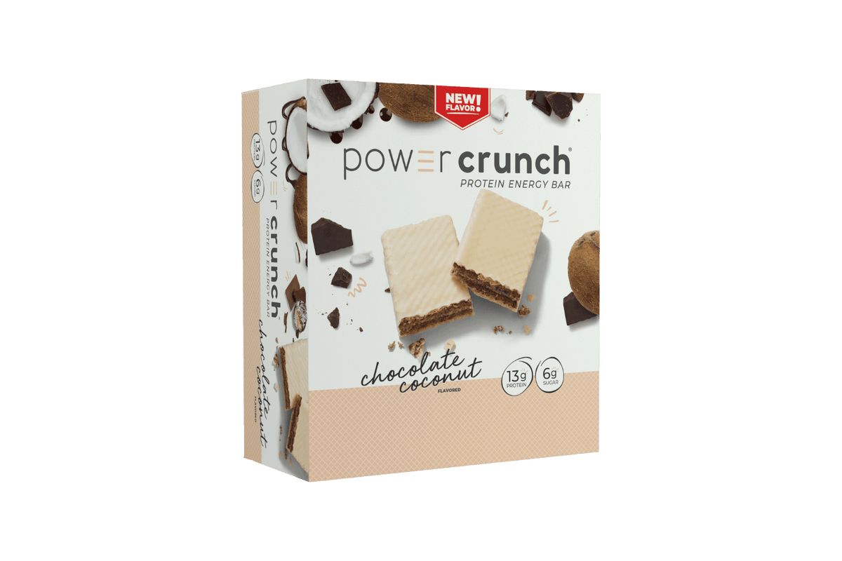 Chocolate Coconut Protein Bars | Power Crunch Original
