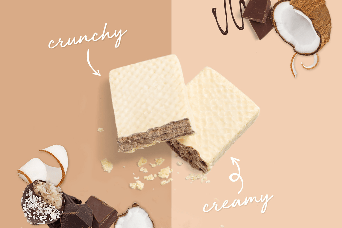 Chocolate Coconut Protein Bars | Power Crunch Original