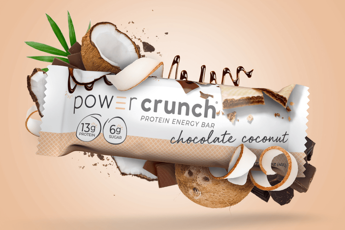 Chocolate Coconut Protein Bars | Power Crunch Original