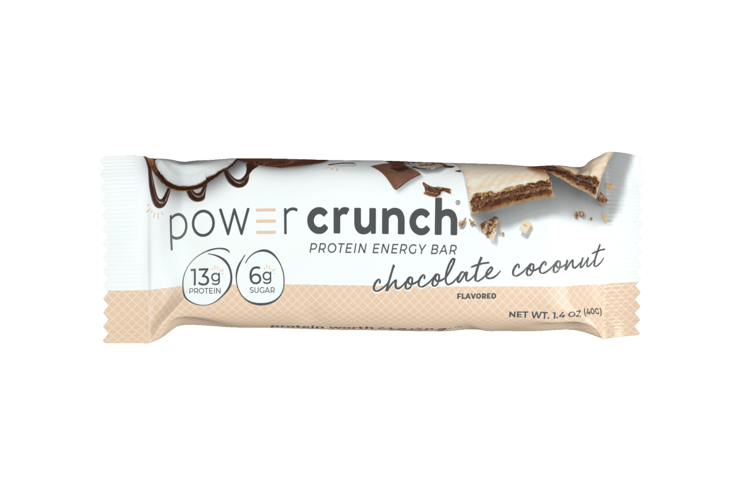 Chocolate Coconut Protein Bars | Power Crunch Original