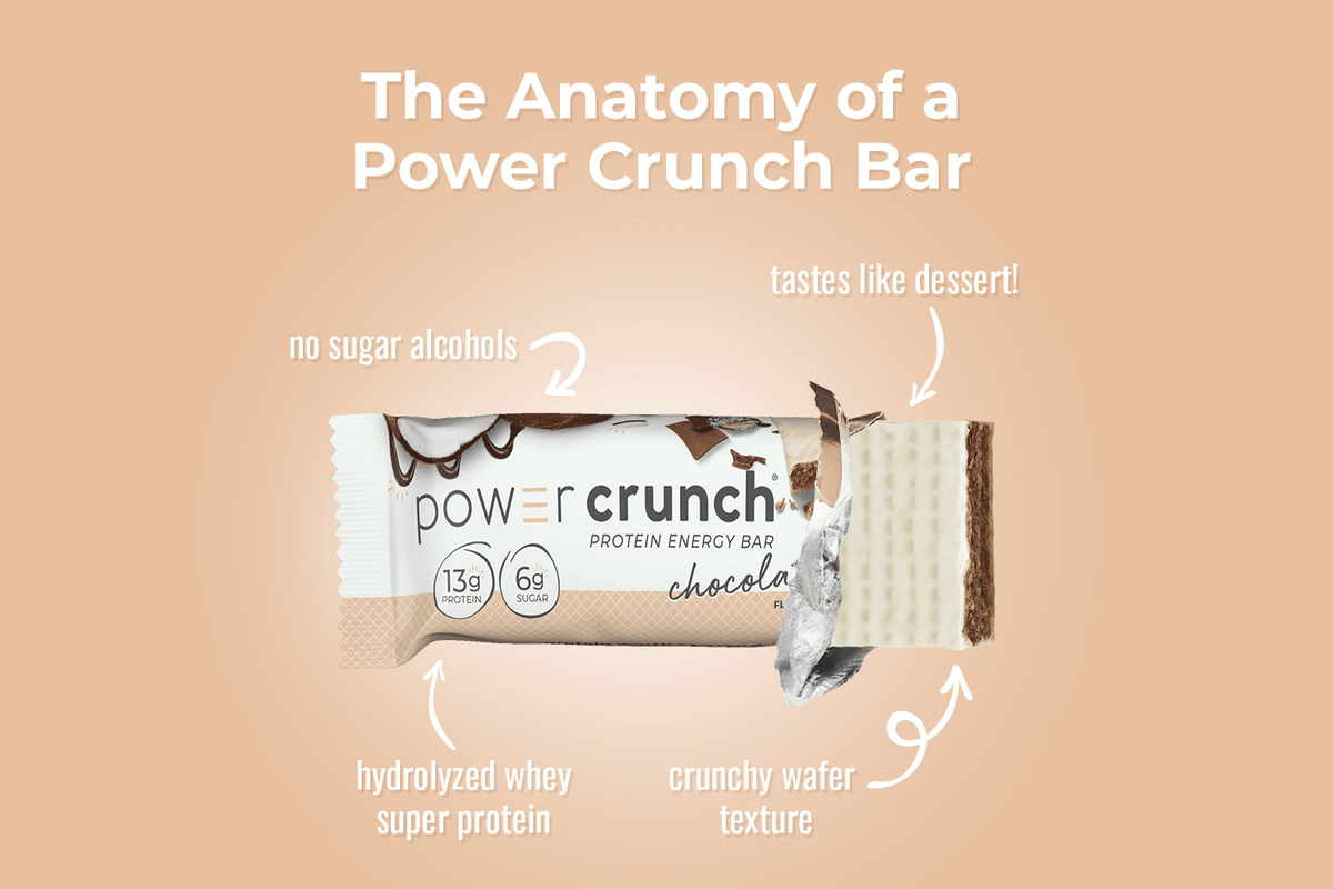 Chocolate Coconut Protein Bars | Power Crunch Original