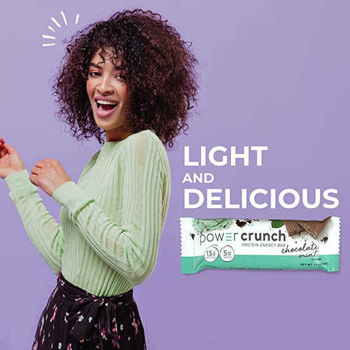 Chocolate Mint Protein Bars | Power Crunch Original