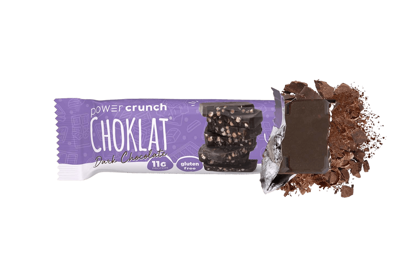 Dark Choklat | 11g Protein Chocolate Bar | Power Crunch