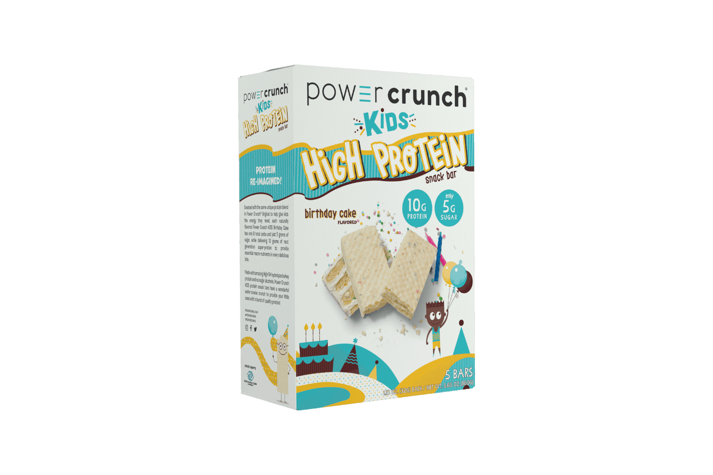 Birthday Cake Protein Bars for Kids | Power Crunch KIDs
