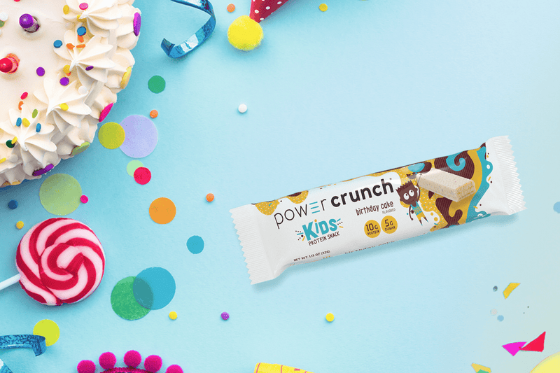 Birthday Cake Protein Bars for Kids | Power Crunch KIDs