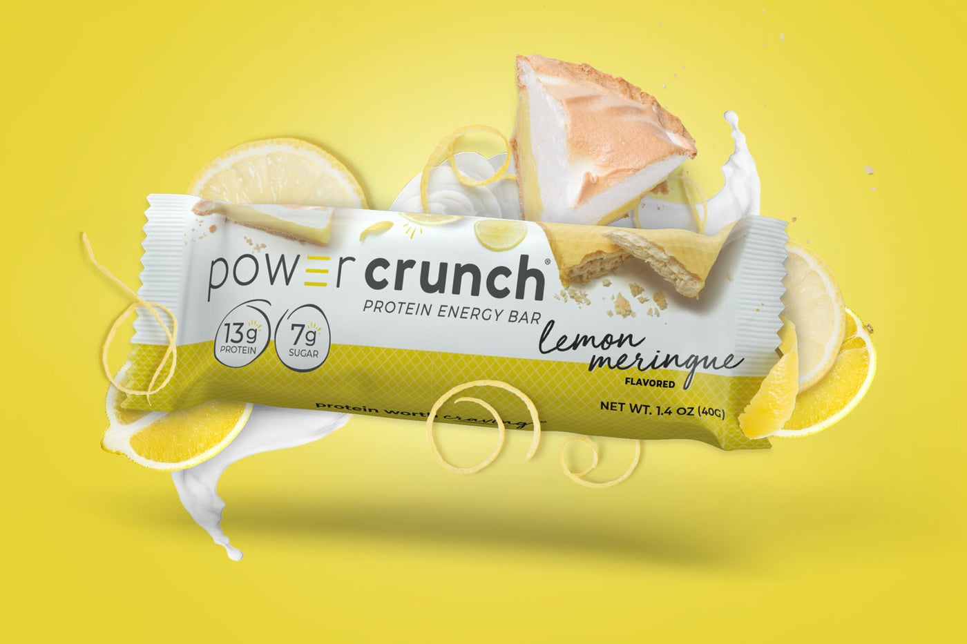 Lemon Meringue Protein Bars | Power Crunch Original