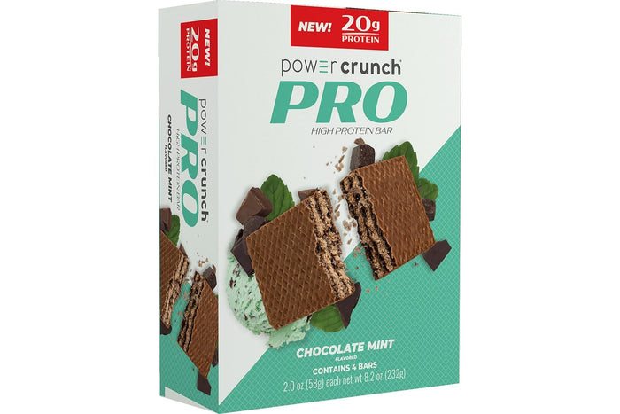 PRO Chocolate Mint High Protein Bars | Power Crunch