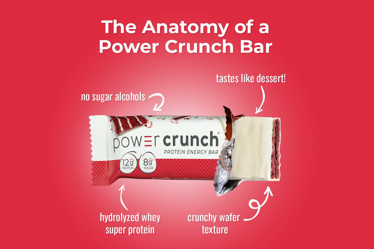 Red Velvet Protein Bars | Power Crunch Original