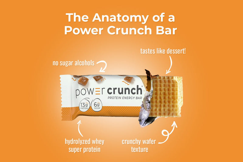 Salted Caramel Protein Bars | Power Crunch Original